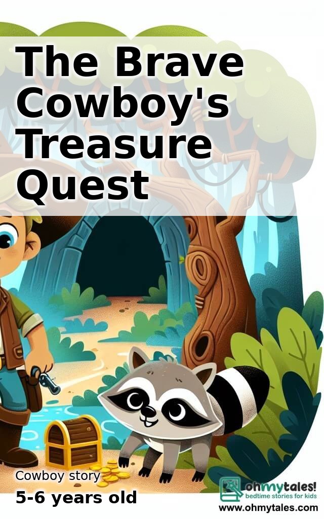 🎧 The Brave Cowboy's Treasure Quest | Cowboy story | 5-6 years old ...