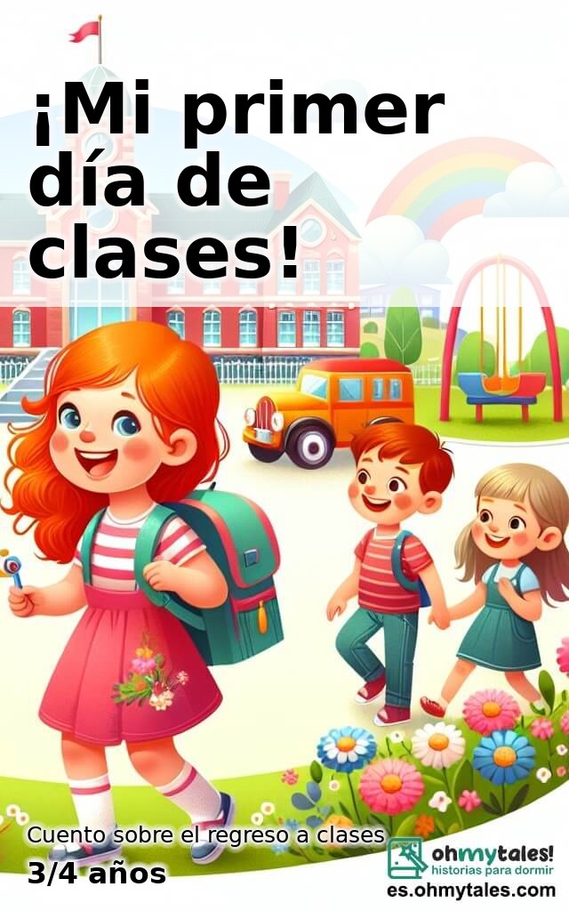 ¡Mi primer día de clases! | Cuento sobre el regreso a clases | 3/4 años ...