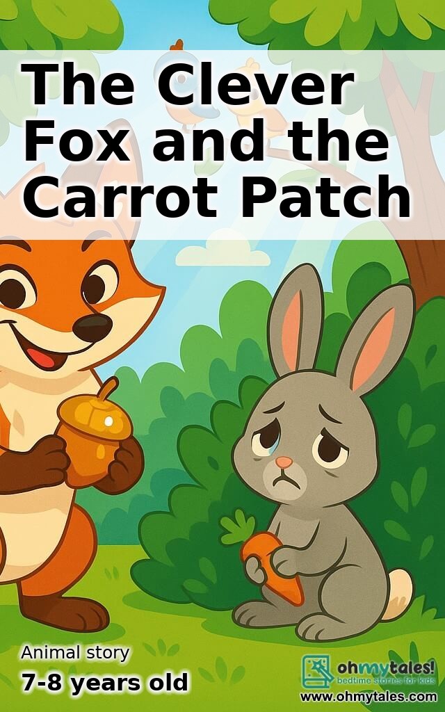 🎧 The Clever Fox and the Carrot Patch | Animal story | 7-8 years old ...