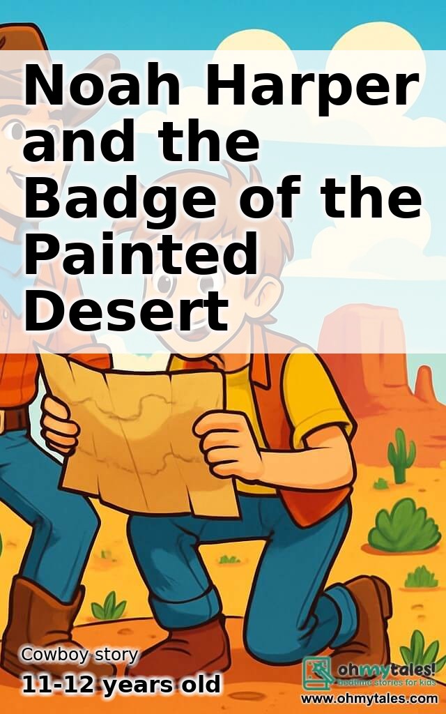 🎧 Noah Harper and the Badge of the Painted Desert | Cowboy story | 11 ...