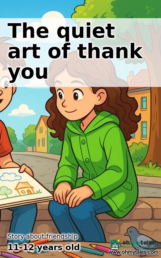 🎧 The quiet art of thank you | Story about friendship | 11-12 years old ...
