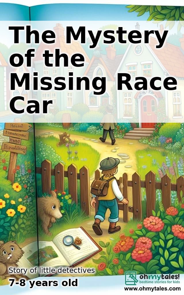 The Mystery of the Missing Race Car | Story of little detectives | 7-8 ...